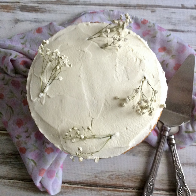 All That's Left Are The Crumbs: Chamomile Cake with Honey Crème Fraîche ...