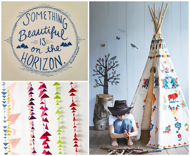 The Petite Soiree: Trend Thursday: Triangle Party Inspiration