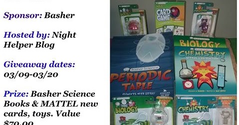 Live Laugh Love: Basher Science Prize Pack #Giveaway ($70 RV)