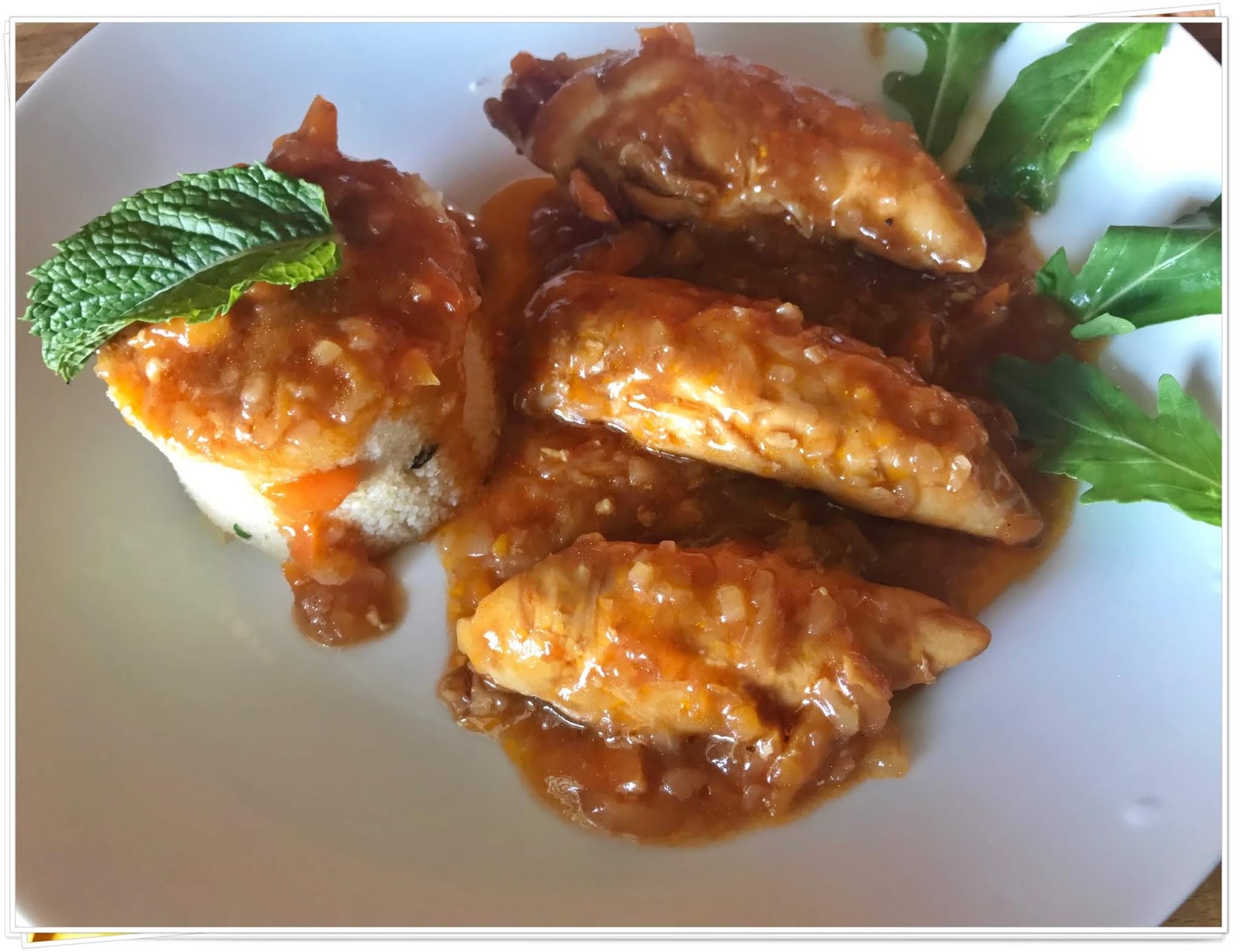 Pollo a la cocacola con cous-cous. | Mi Dornillo: La cocina de Estela