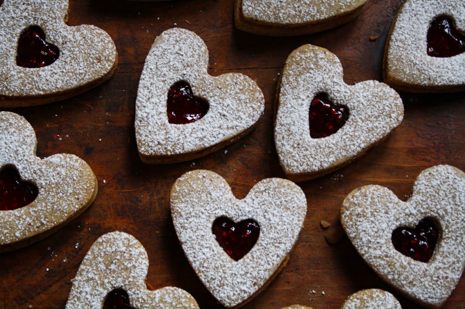 salted sugared spiced™: Linzer Sable Cookies