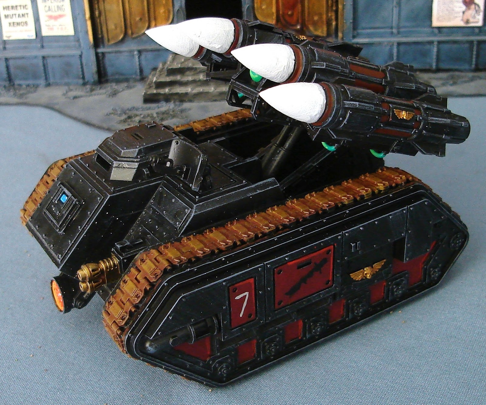 Mordian 7th Regiment: Imperial Guard - Manticore painted