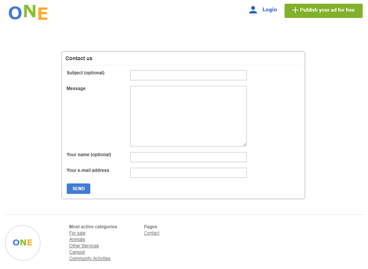 Responsive One theme Theme OLX updated to 2022 Offer $10