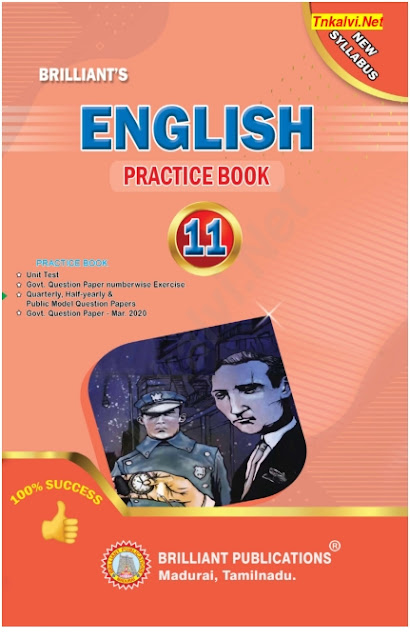 11th Standard - English Practice Book - Guide - Brilliant - Tnkalvi .net