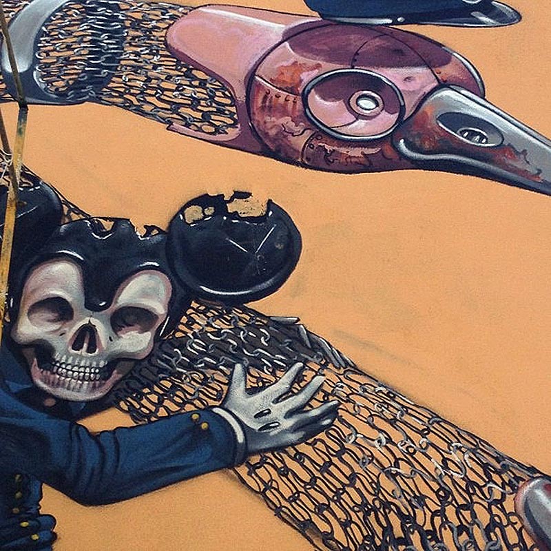 Pixel Pancho New Mural In Sarasota, USA – StreetArtNews