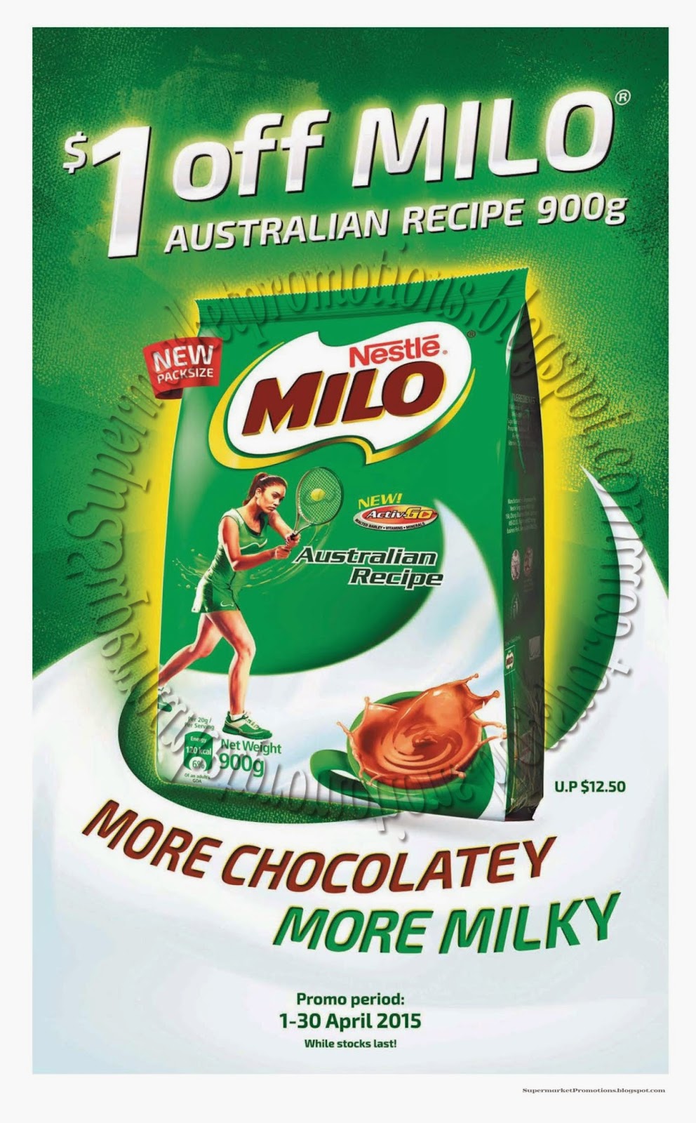 Nestle Milo $1 Off Milo Australian Recipe 01 - 30 April 2015 ...