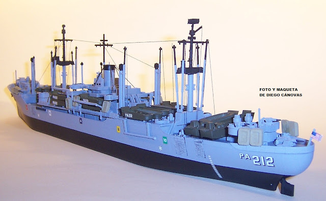 Maquetasdiego: 🛳👉 USS MONTROSE APA-212 | TRANSPORTE DE TROPAS CLASE ...