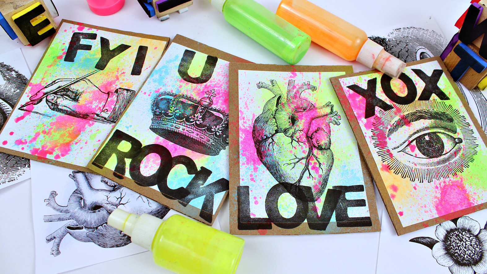 Mark Montano: Pop Art Postcards