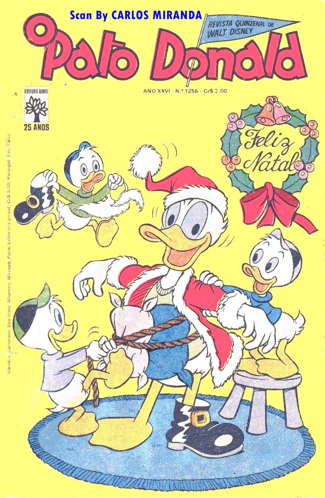 Gibis Clássicos: O Pato Donald N° 1256 - Editora Abril