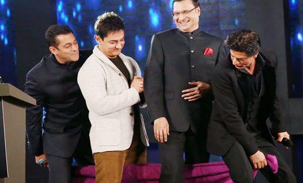 THE THREE KHANS OF THE BOLLYWOOD SALMAN KHAN, SHAHRUKH KHAN & AMIR KHAN ...