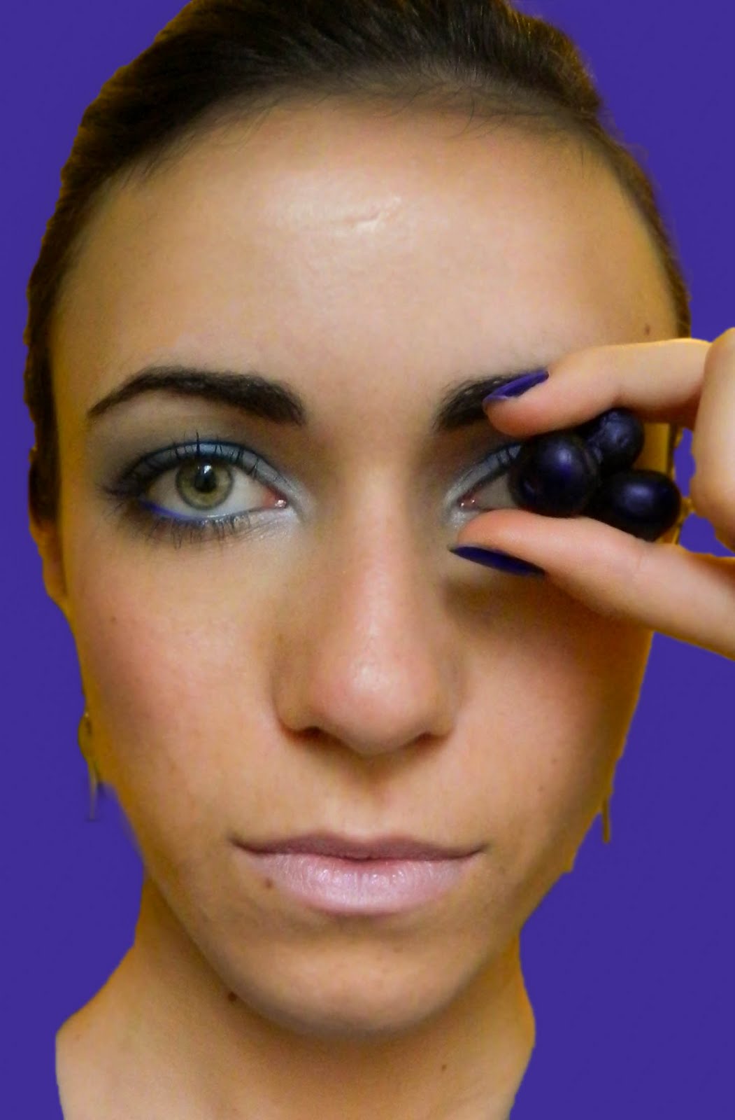 Makeup and Art Freak: Blueberry Inspired Makeup Tutorial - (Summer ...
