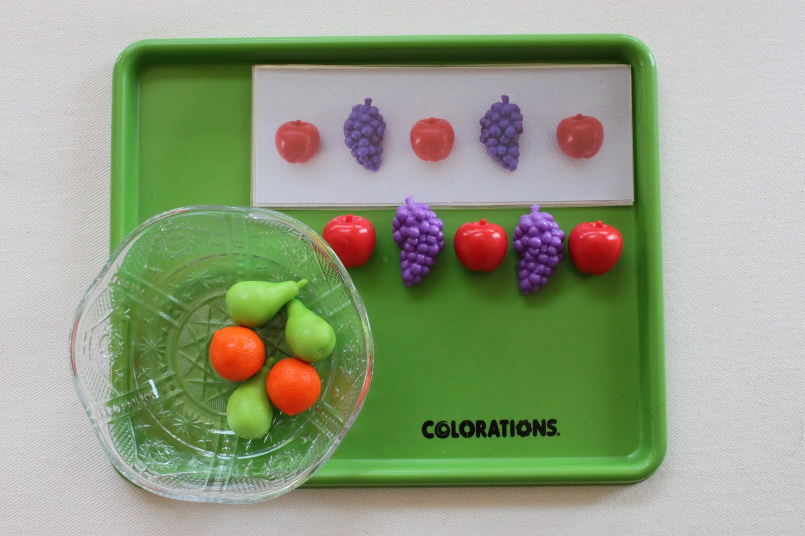 Playing House: Fruit Counter Cards - Printable