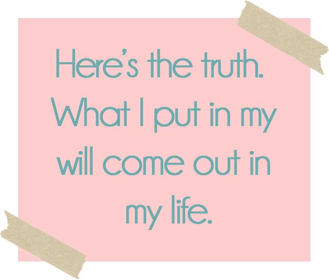 what goes in must come out - www.danettedillon.com