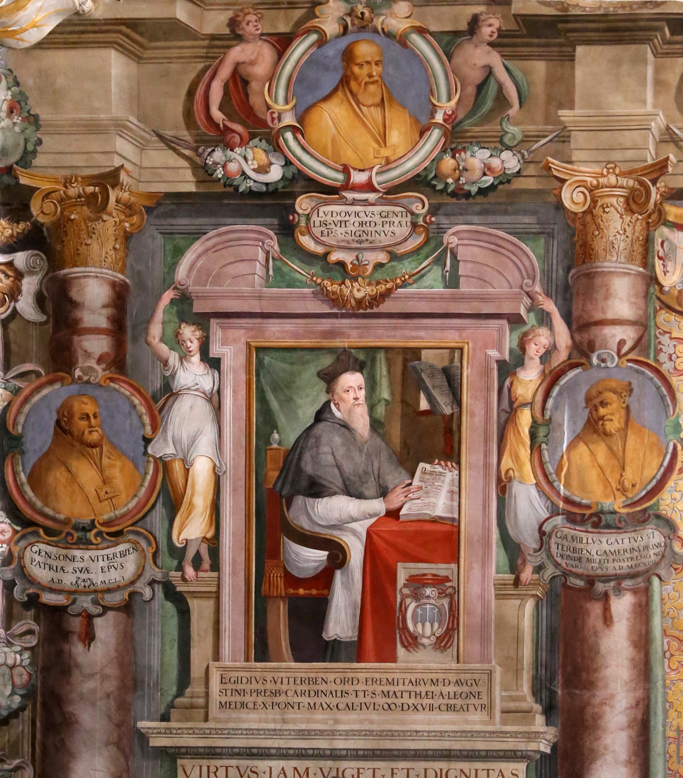 Spencer Alley: Fresco Work - Cinquecento