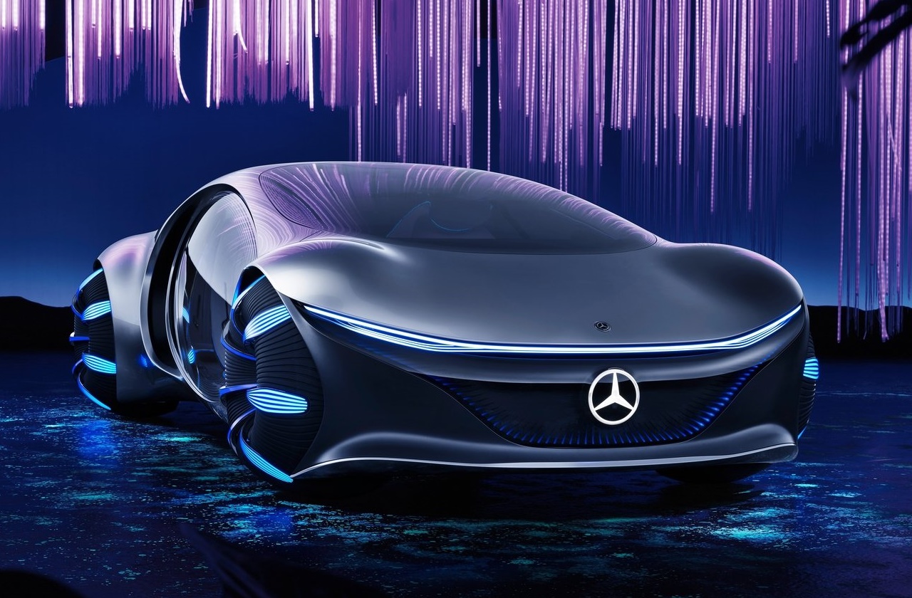 Mercedes-Benz apresenta o Vision ATVR Concept no CES 2020 com muitos ...