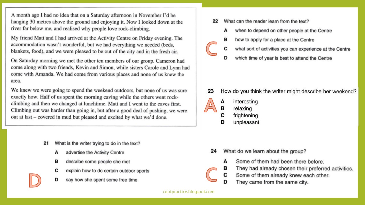 CEPT Practice: CEPT TEST 5