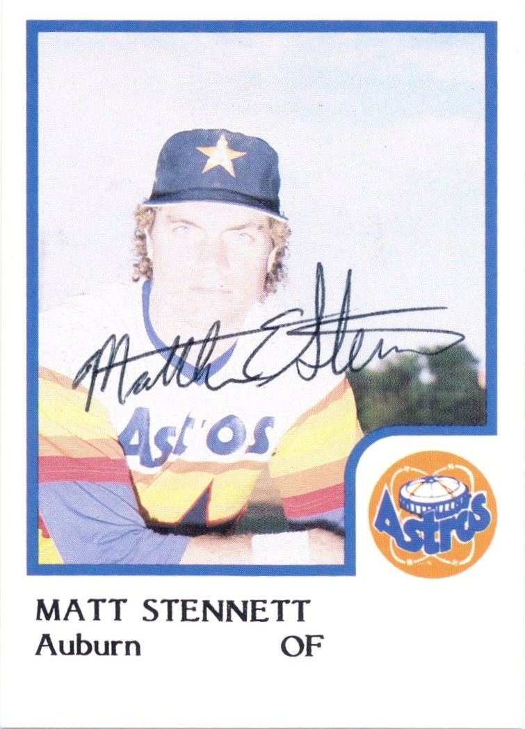 1986 PROCARDS PROJECT: MATT STENNETT