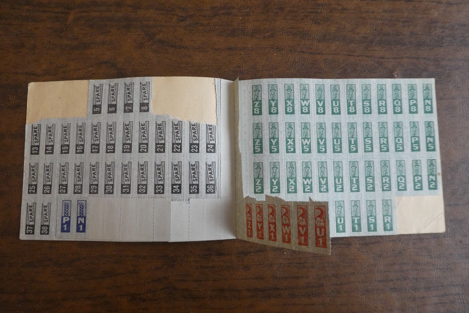 Nutfield Genealogy: World War II Ration Tickets and Tokens