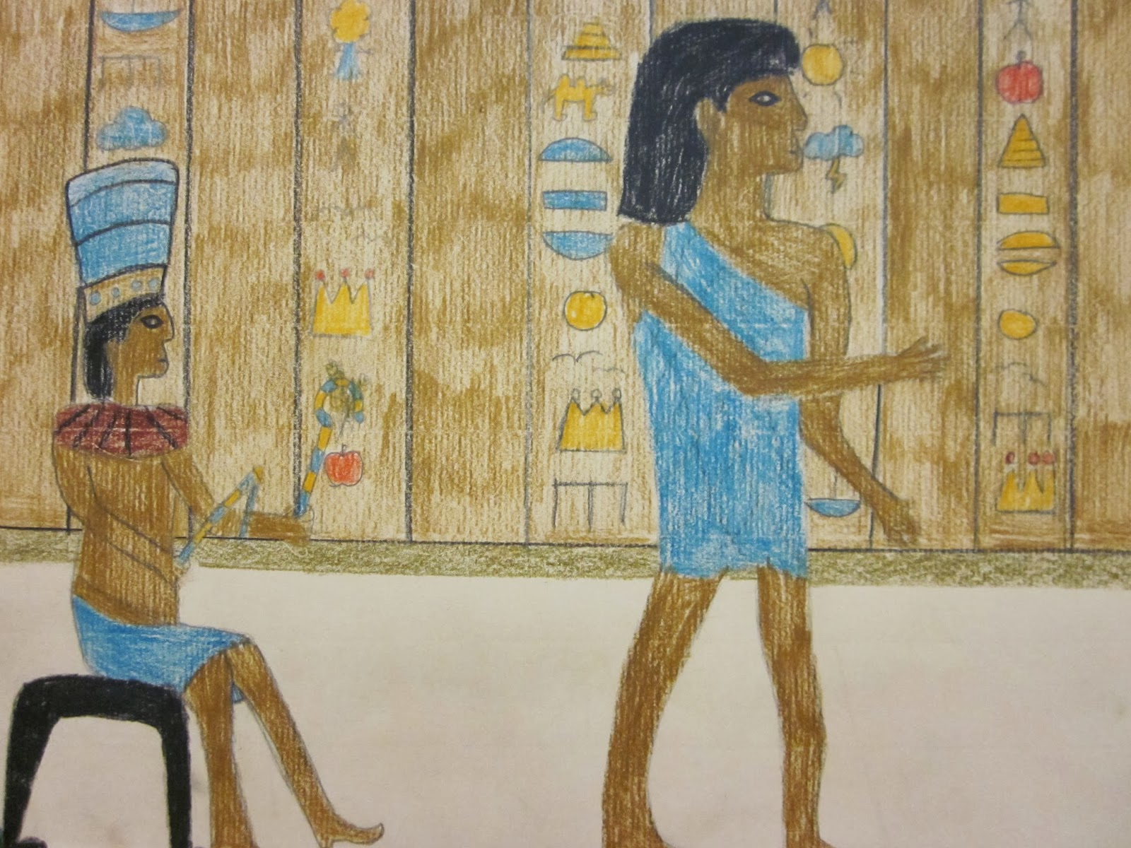 Kaarisillan kuvataide: Egyptin taide