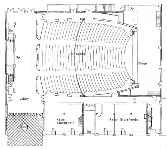Los Angeles Theatres: Warner Grand San Pedro: stage + basement