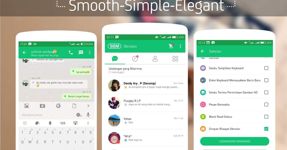 BBM MOD FRESH LITE ( UPDATE ) - newbie45