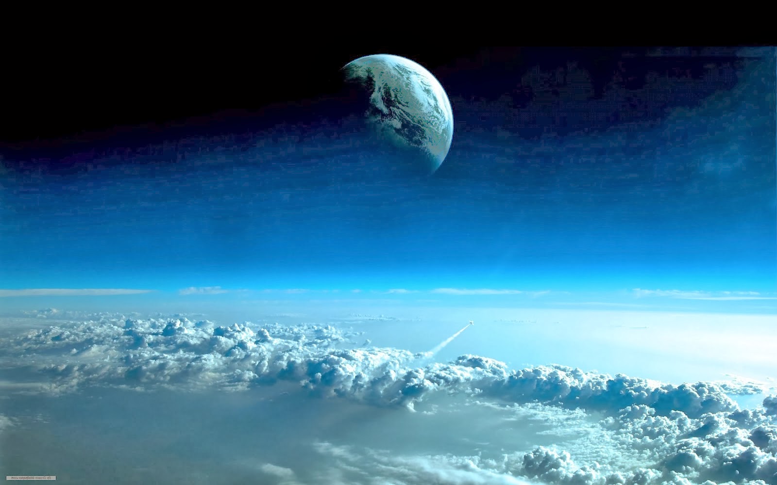 WALLPAPER BULAN DAN ANTARIKSA