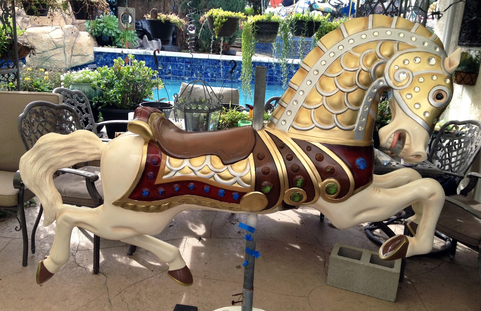 Koriel's Custom Painted Carousel Animals