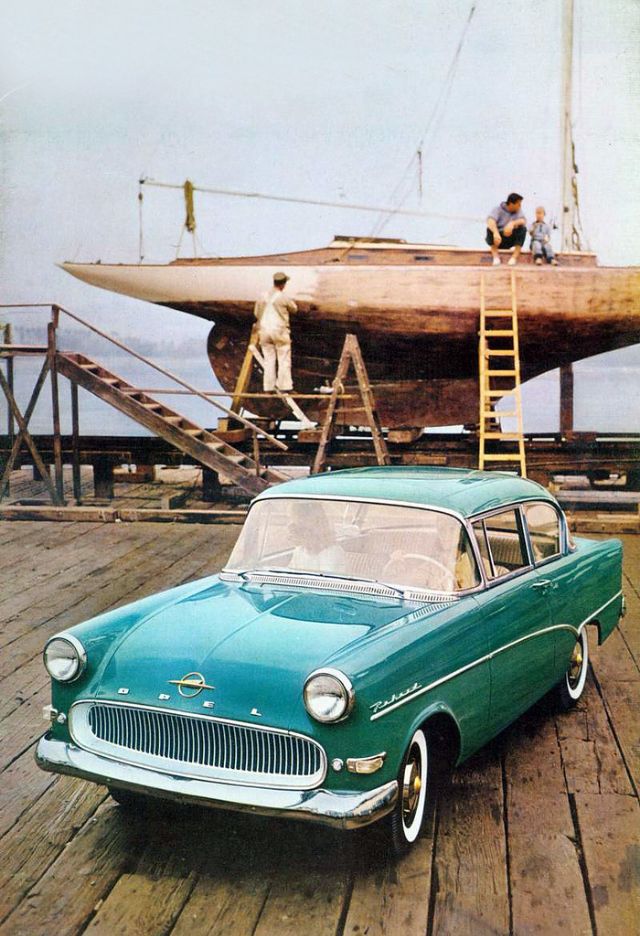 45 Interesting Ad Photos of Opel Cars in the 1950s ~ Vintage Everyday