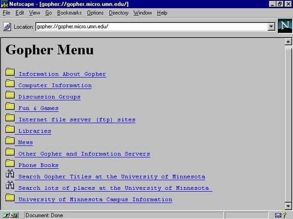 Gopher's sense of function and how Gopher works