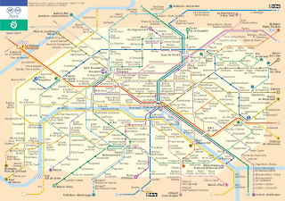 Foto di Parigi: Mappa Metro RER Parigi
