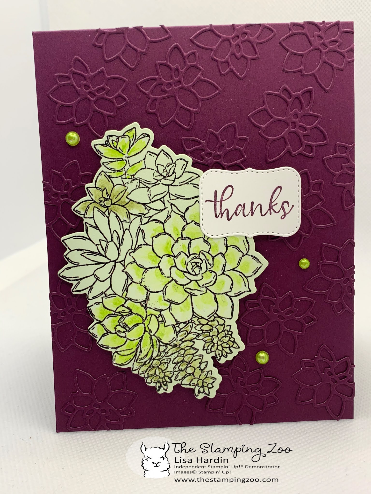 Stampin’ Up! Demonstrator Lisa Hardin