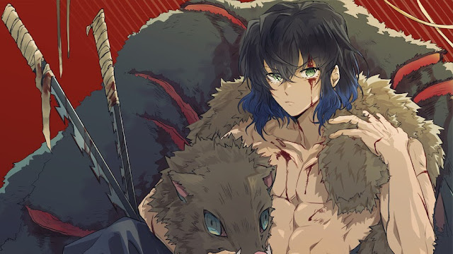 Demon Slayer Manga: Inosuke Hashibira