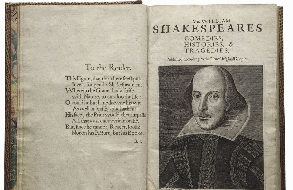 Adventures in Literature: Shakespeare as Author: The First Folio