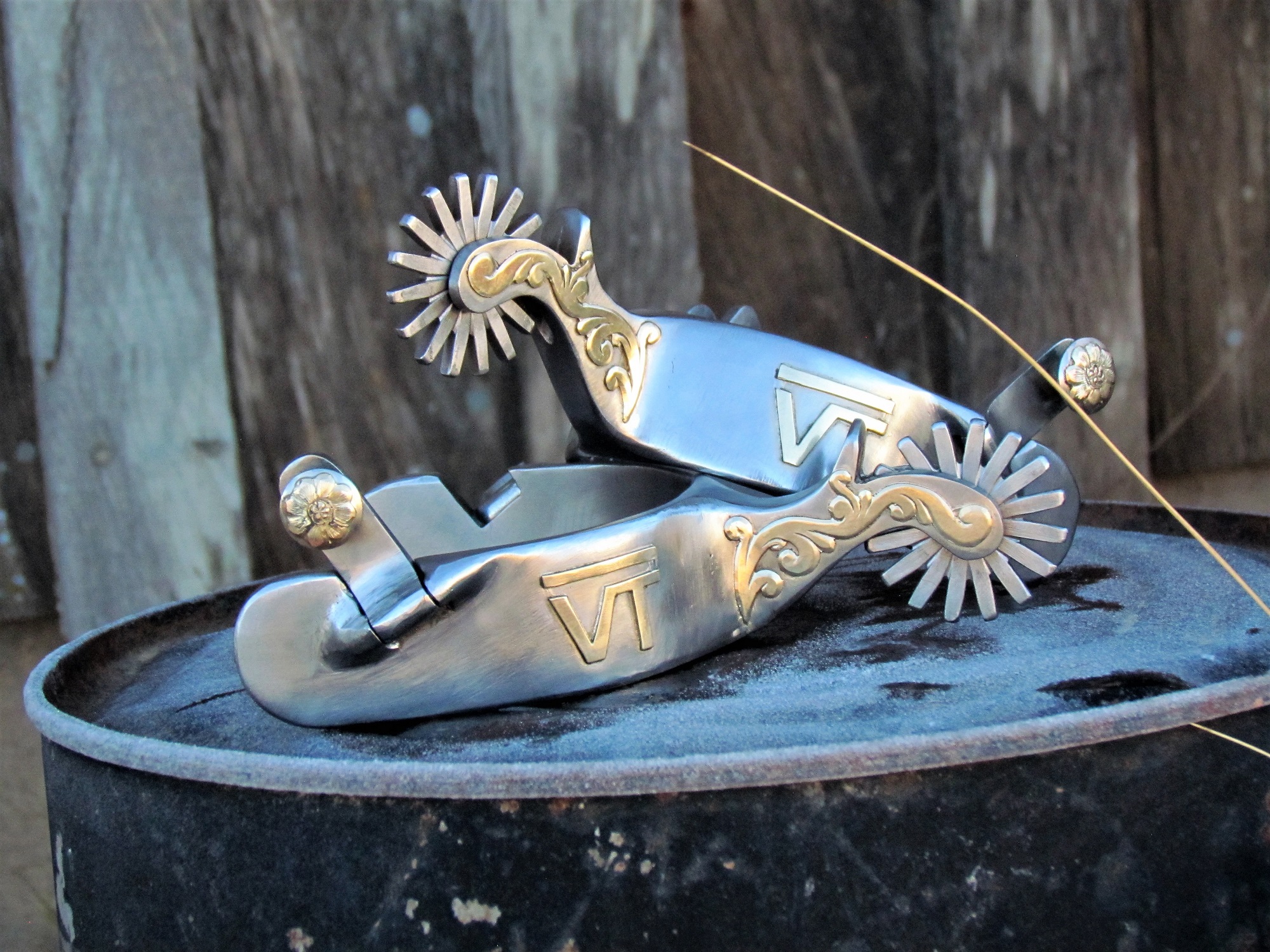 Cowboy Custom Spurs: PARRY 11C 234