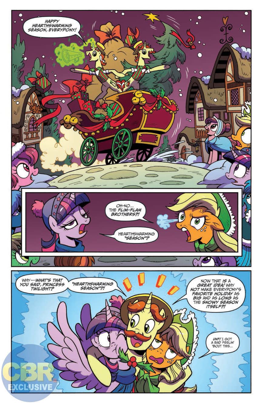 Equestria Daily - MLP Stuff!: My Little Pony Holiday Special Comic - 6 ...