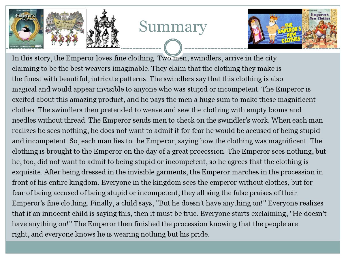 The Emperor's New Clothes - Plus One