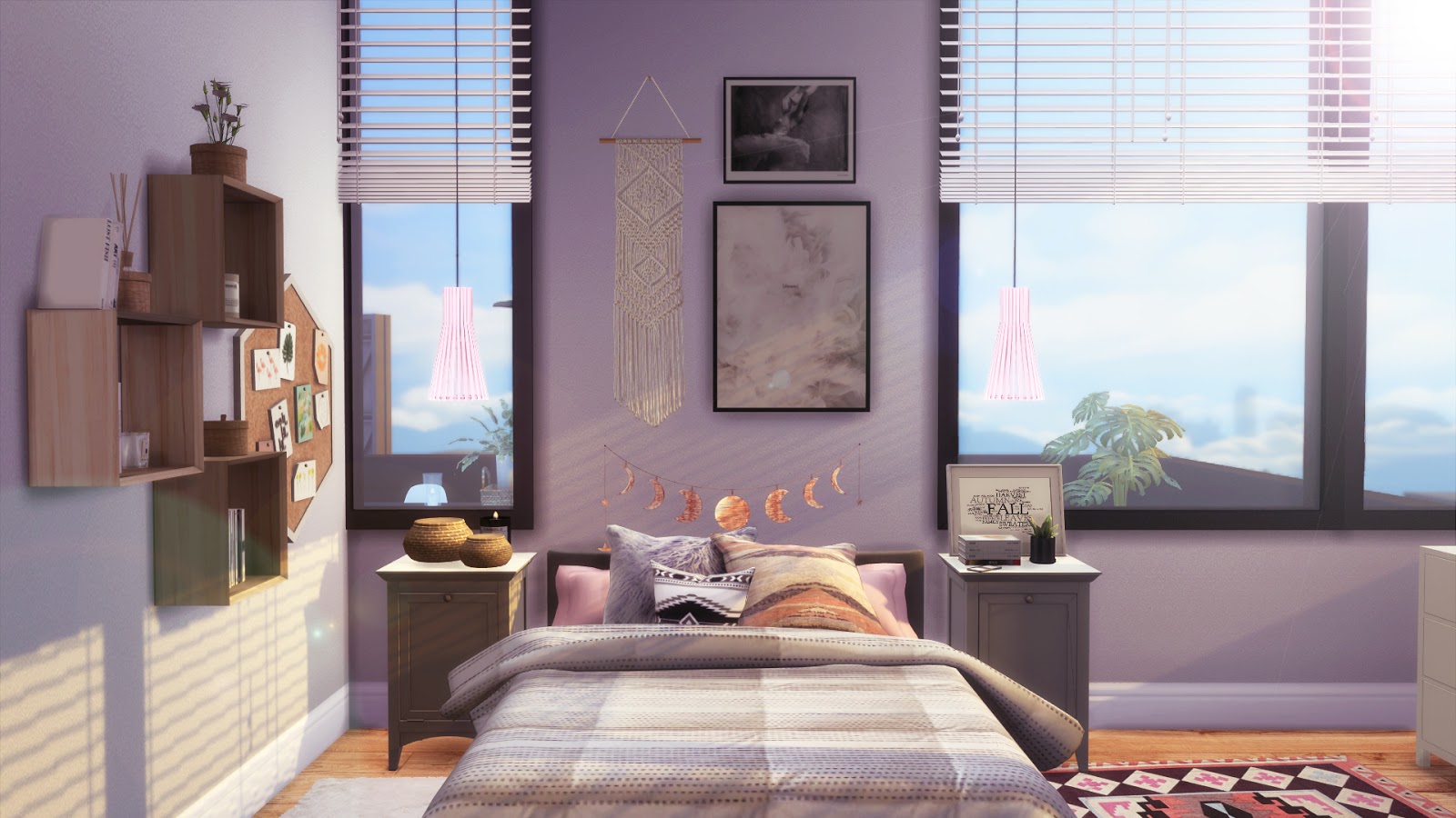 SIMS 4 - REALISTIC INSTA STYLE MODERN APARTMENT DL + CC - Bárbara Sims