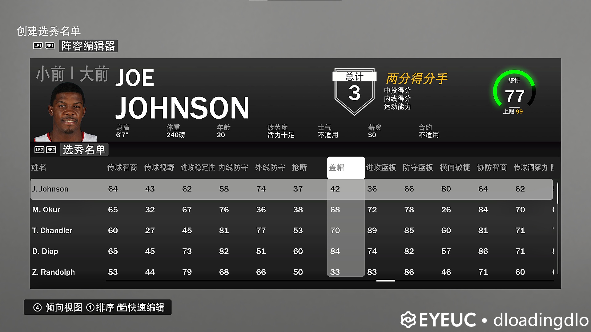 NBA 2K22 Draft Class 2001 by dloadingdlo