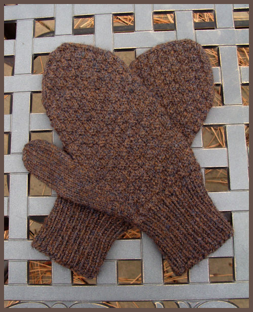 Bead Knitter Gallery: Mens Mittens 15