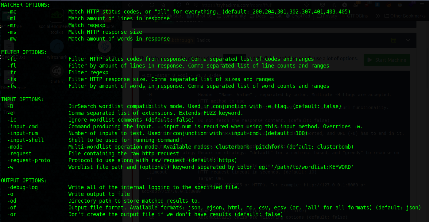 Tryhackme Ffuf Walkthrough