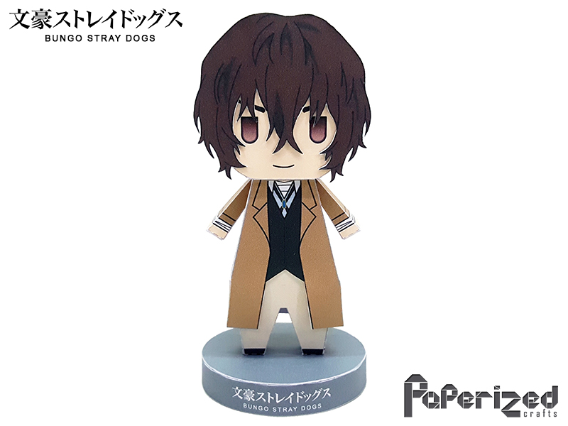 Bungo Stray Dogs: Osamu Dazai Paperized | Paperized Crafts