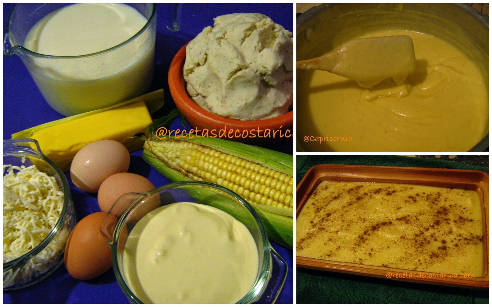 Cocina Costarricense: tamal asado