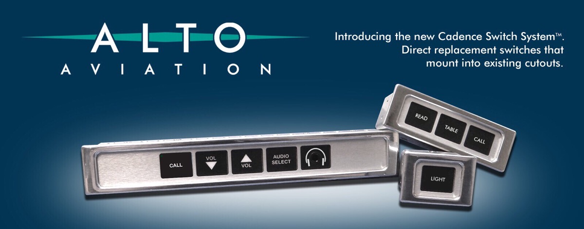 ALTO Aviation Blog: ALTO Aviation introduces new Cadence Switch System
