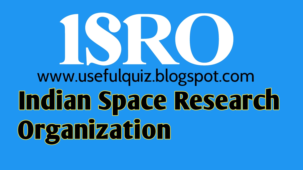 भारतीय स्पेस एजेंसी इसरो (ISRO) Bharat Spes Agency ISRO . Useful quiz.