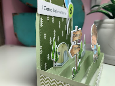 Scrapendipity: My Favorite Things, Box Card Birthday challenge