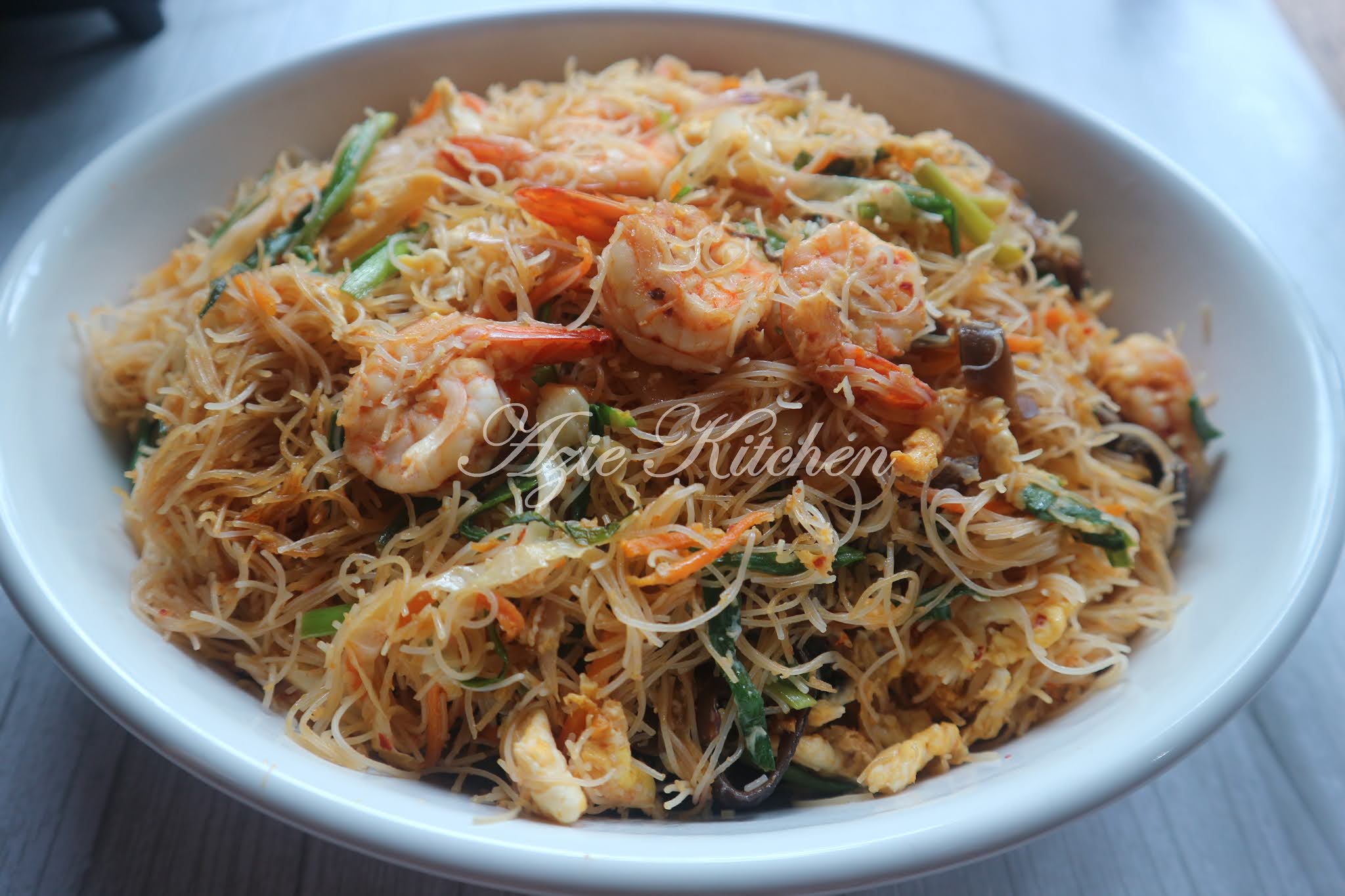 Singapore Mee Hoon Yang Sedap - Azie Kitchen