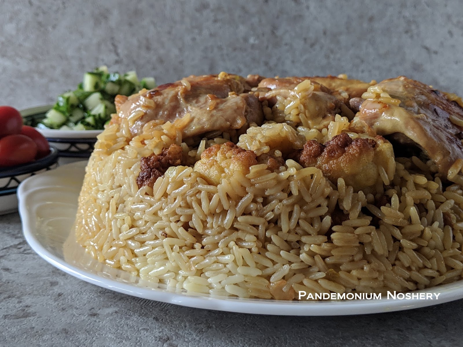 Palestinian Food Maqluba