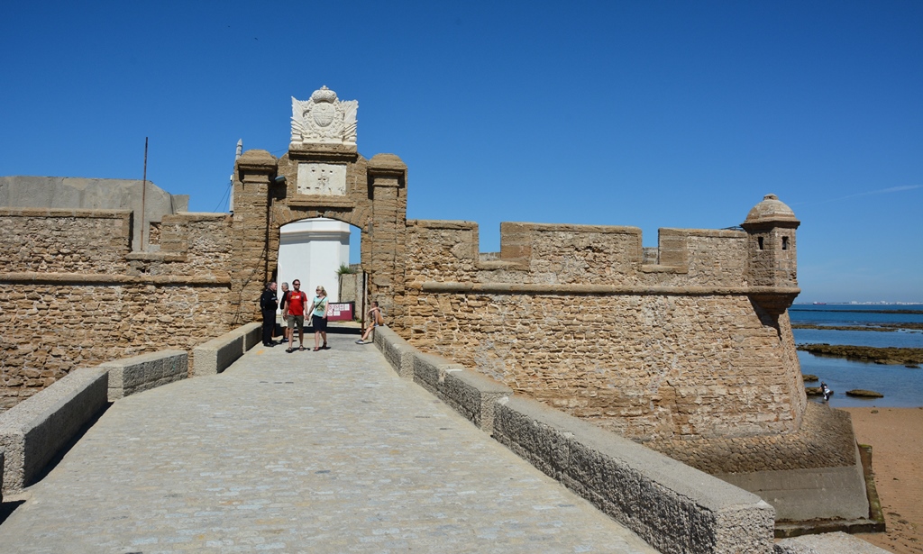 Travels - Ballroom Dancing - Amusement Parks: Fort of San Sebastian, Cadiz