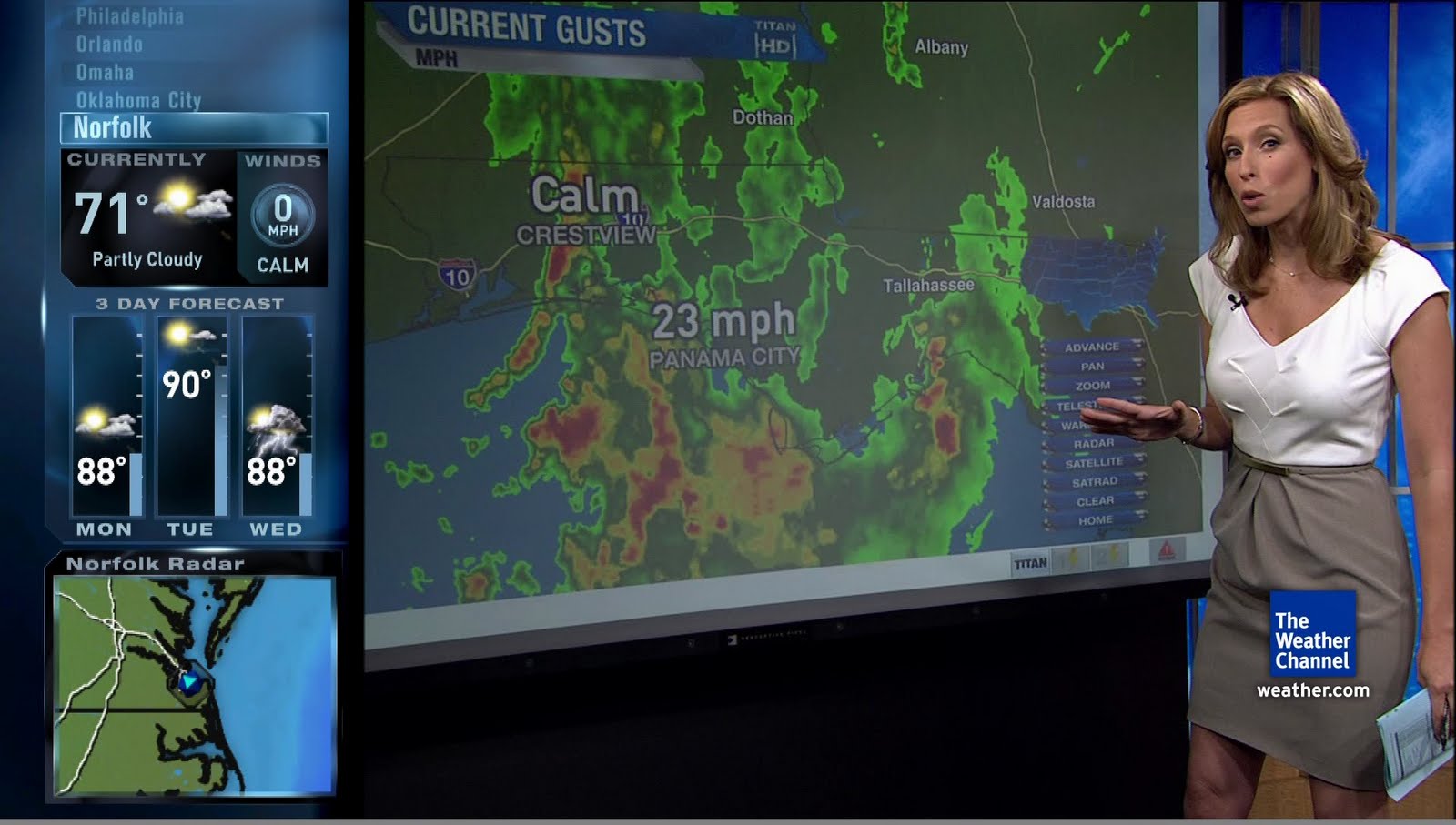 Stephanie Abrams - Beautiful Face and Legs