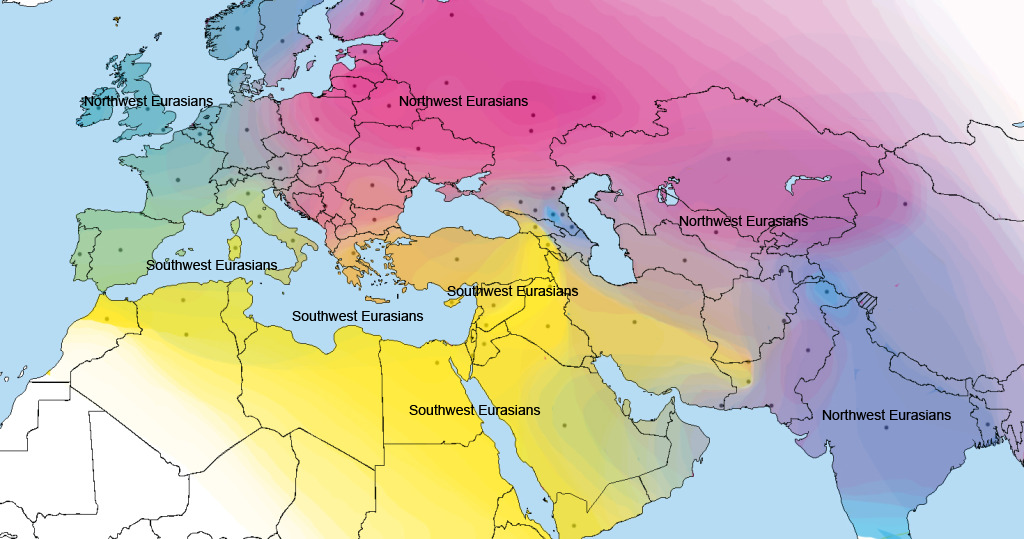 Terra Forming Terra: Dual DNA Streams For European Inheritance